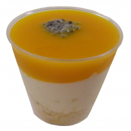 Mango Cheese Cake Shot